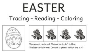 Easter: More reading and coloring - American Dyslexia Association ...